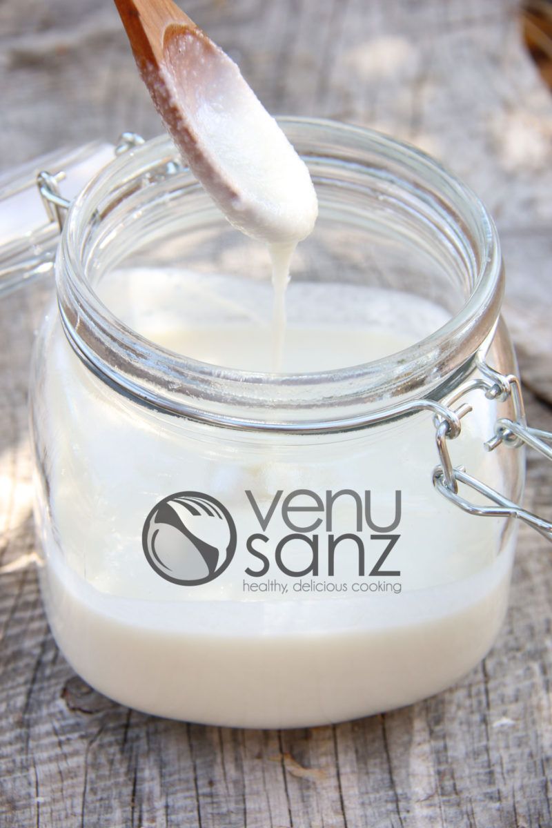 Receta: Manteca de coco - Venu Sanz cursos de cocina saludable