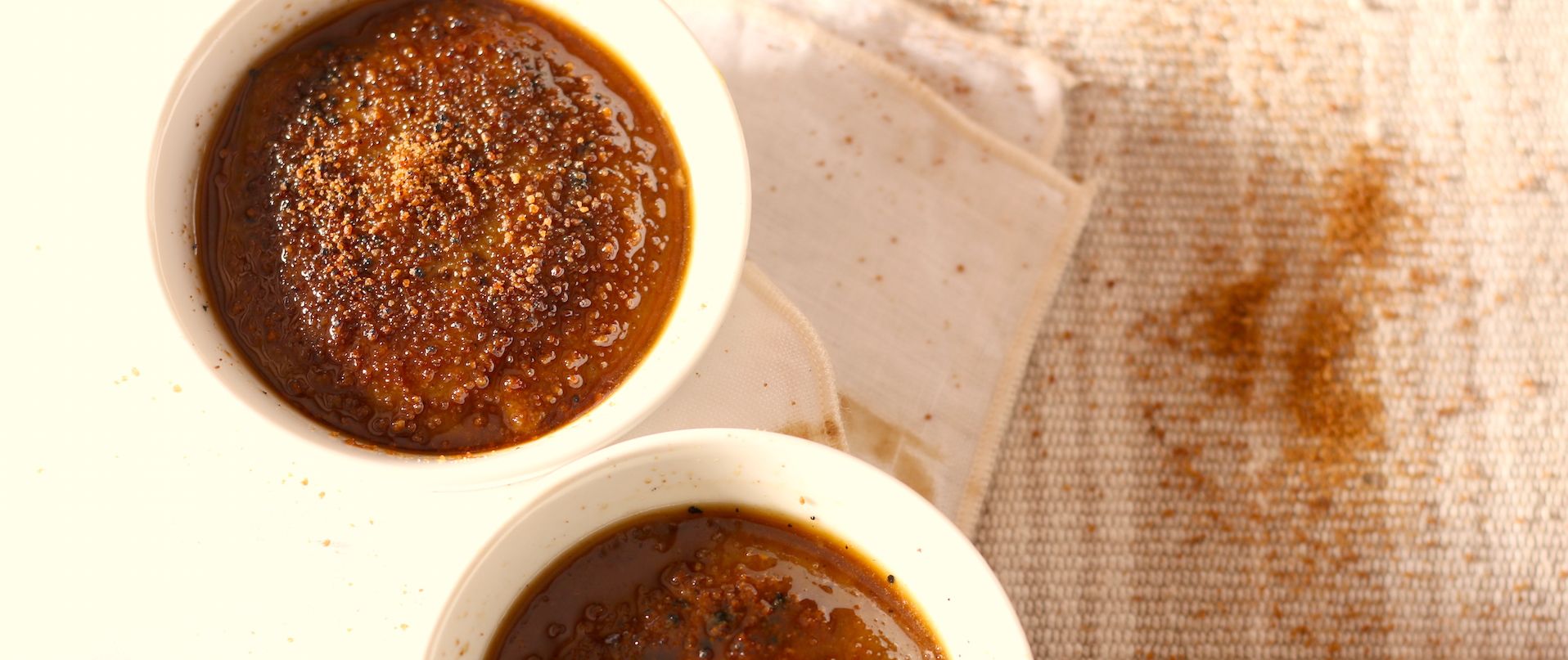 Receta de creme brulé - Venu Sanz cursos de cocina saludable