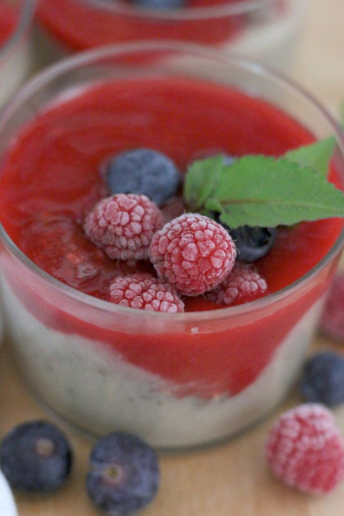 Pudding de chía con frutas - Venu Sanz cursos de cocina saludable
